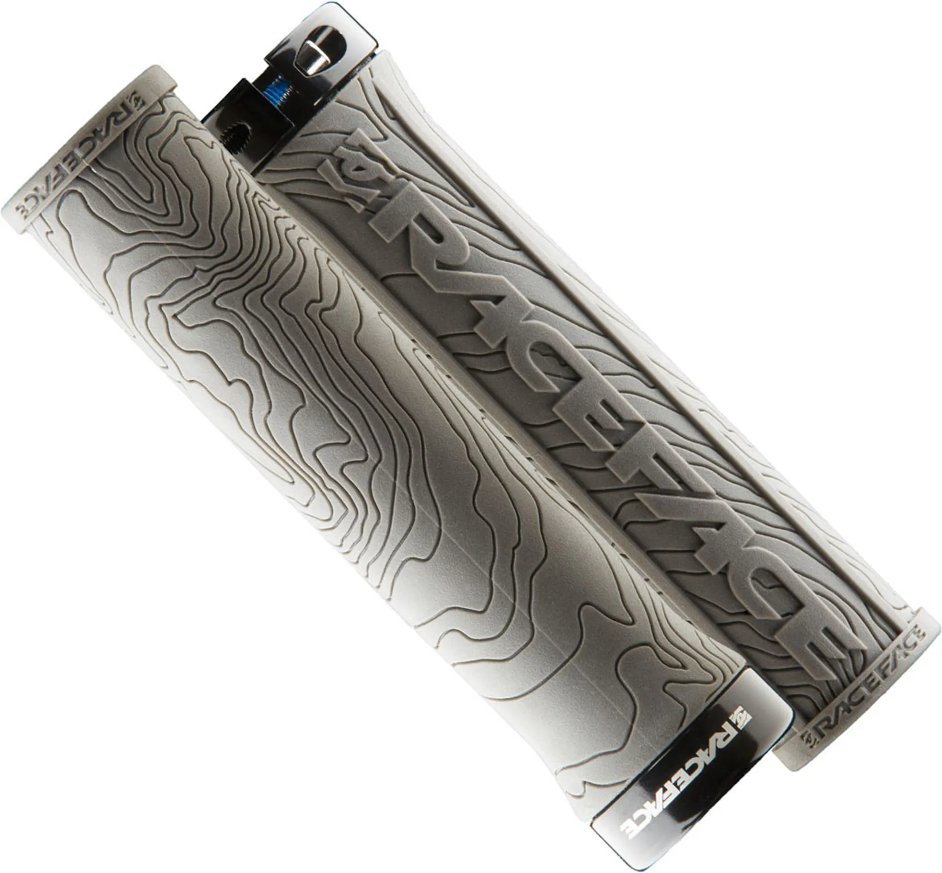 Race Face Half Nelson Lock on Grips Grey