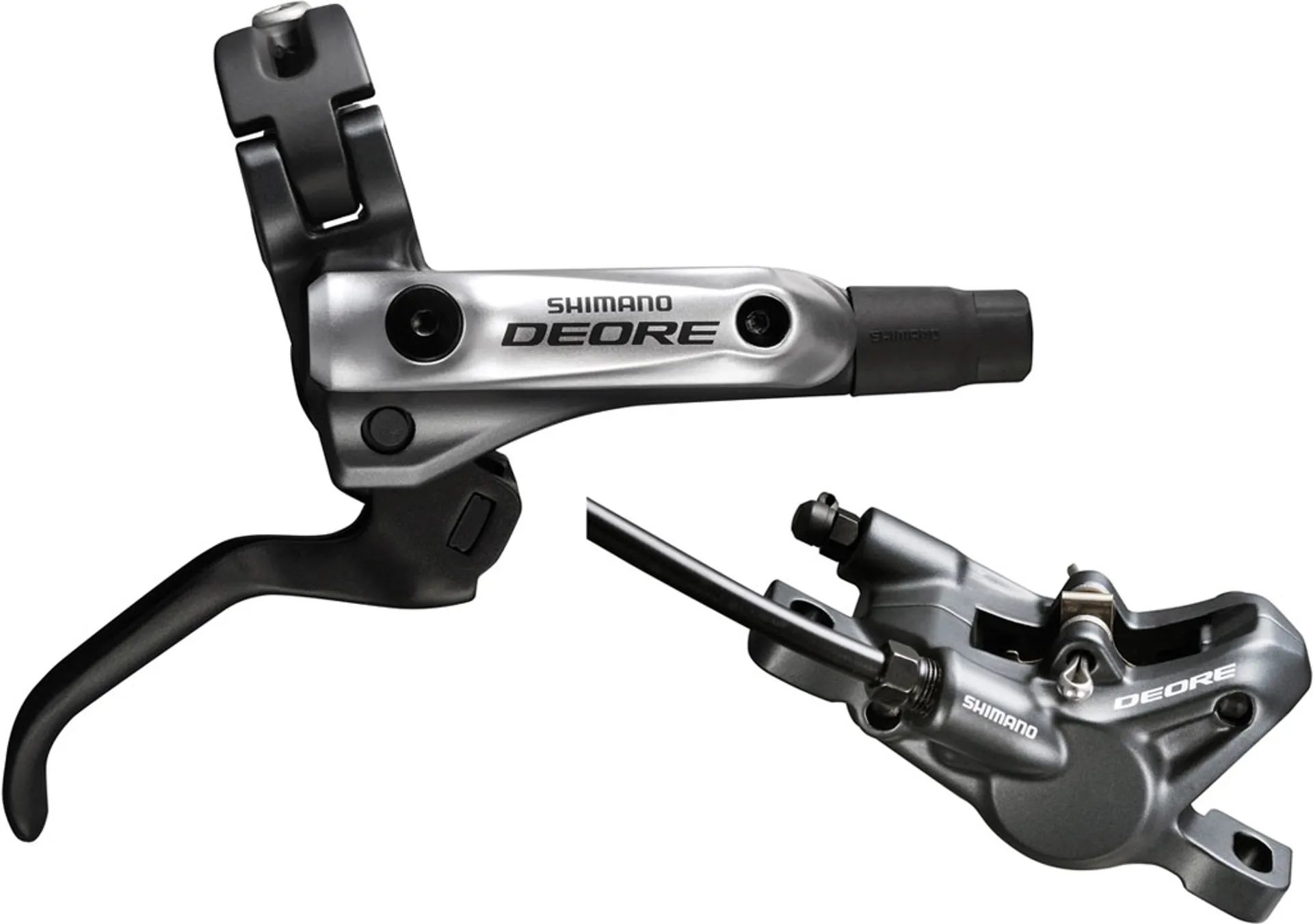 Shimano Deore M615 Brake Lever / Post Mount Caliper Rear