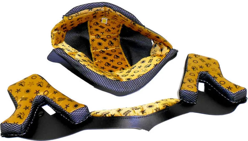 THE One Helmet Pad Set Gold