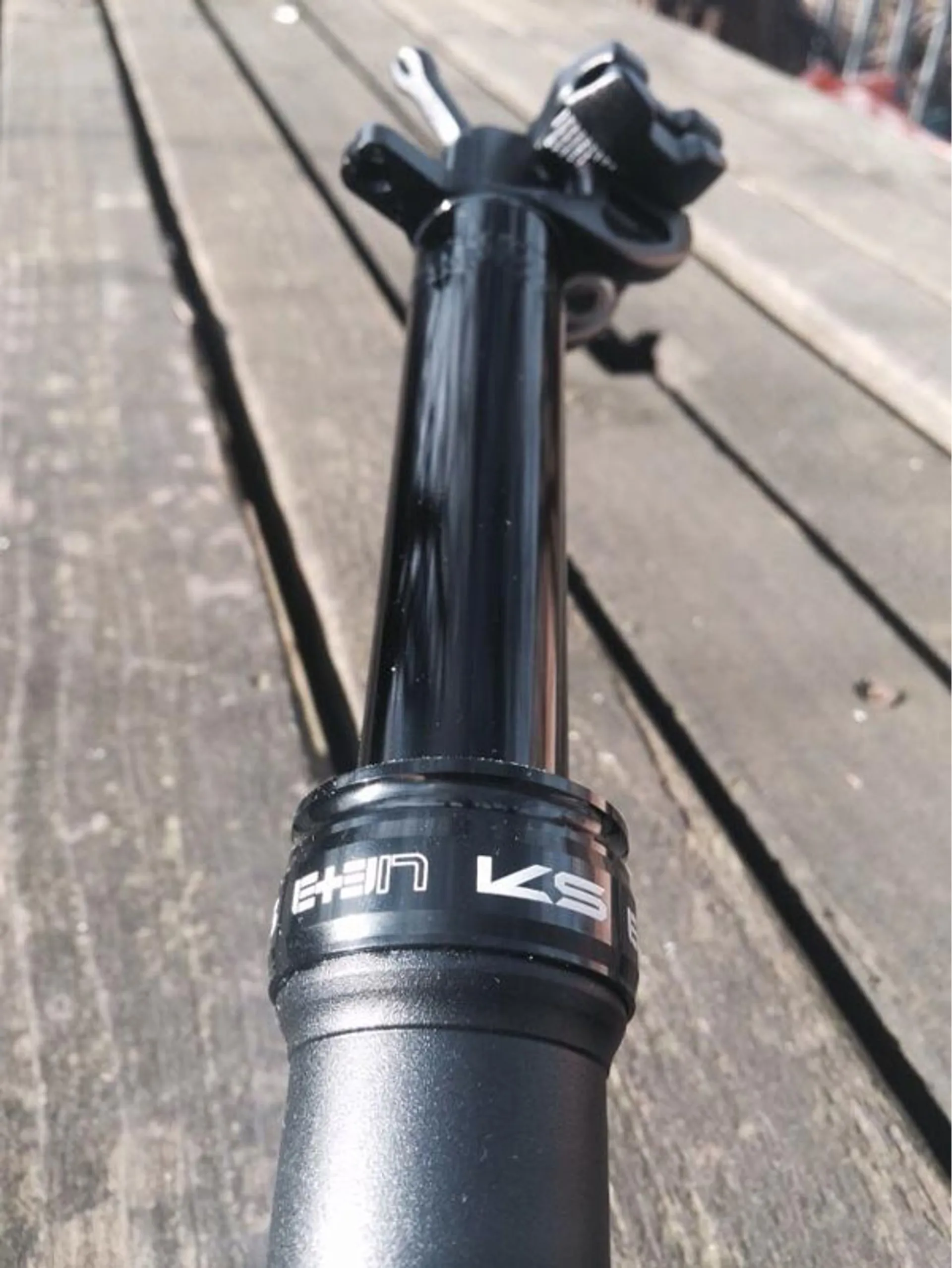 KS eTen Remote Adjustable 100/385mm Seatpost with Remote