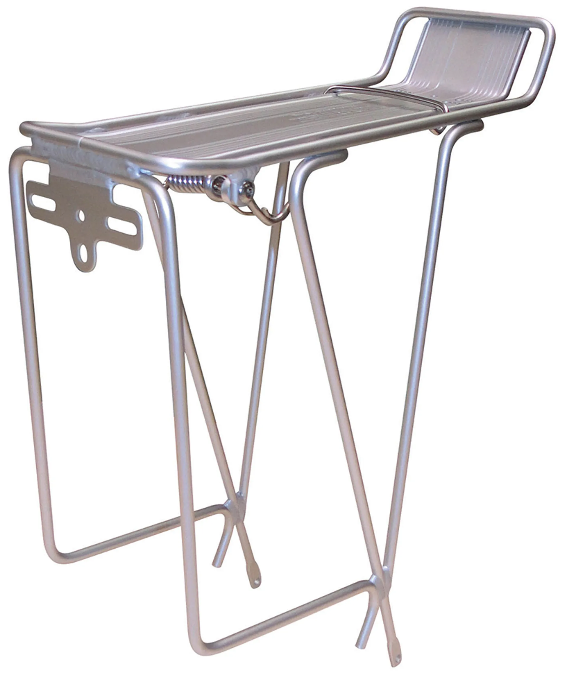 Tortec Tour Rear Rack with Spring Clip Silver