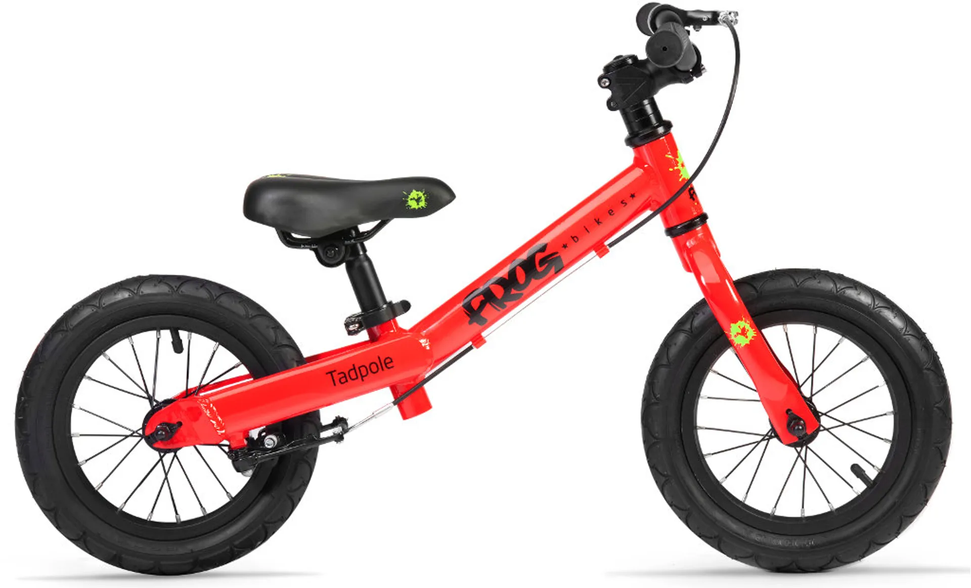 Frog Tadpole 12inch Kids Balance Bike Red