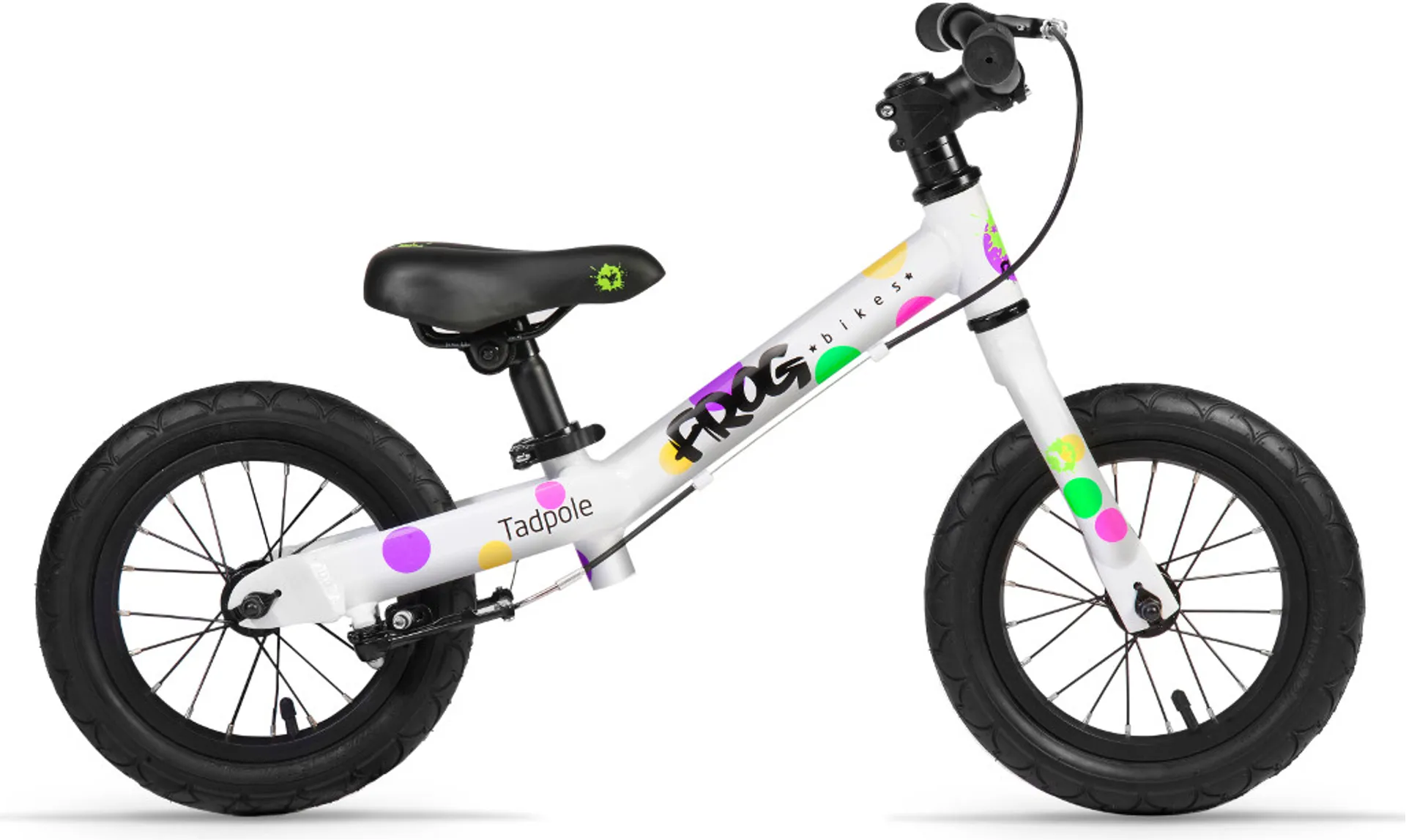 Frog Tadpole 12inch Kids Balance Bike Spotty