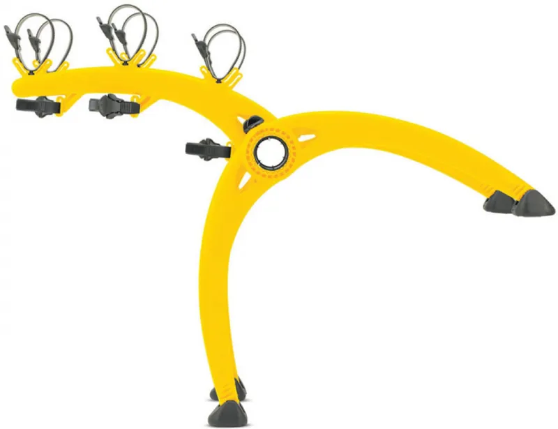 Saris Bones 3 Car Bike Rack Yellow