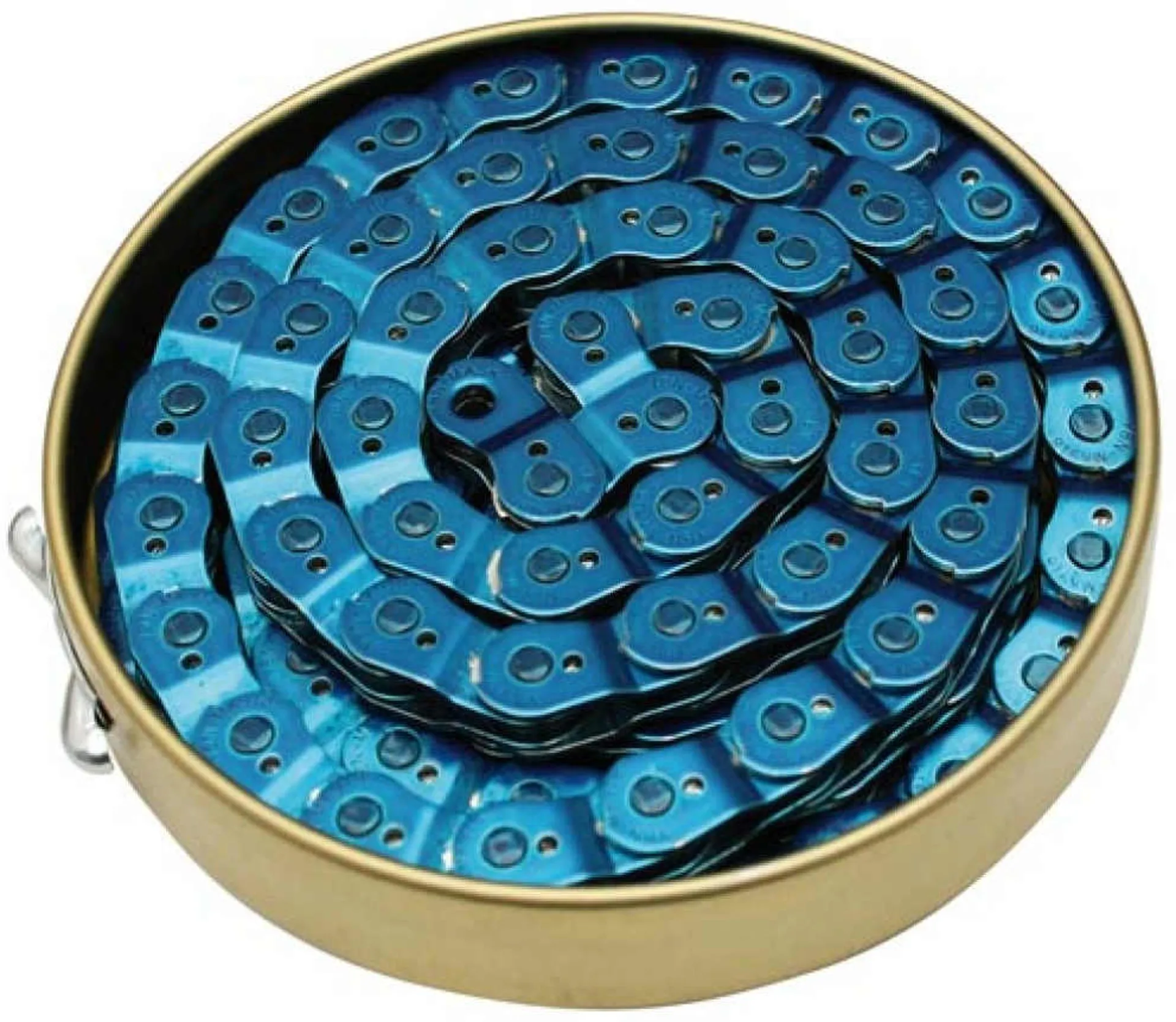 Gusset Slink Coloured Chain Blue