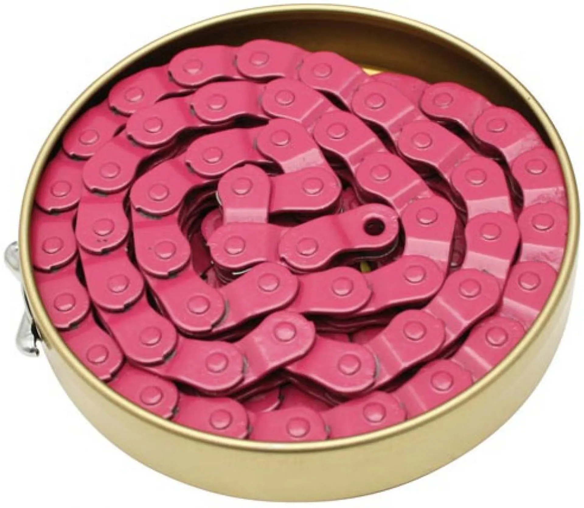 Gusset Slink Coloured Chain Pink