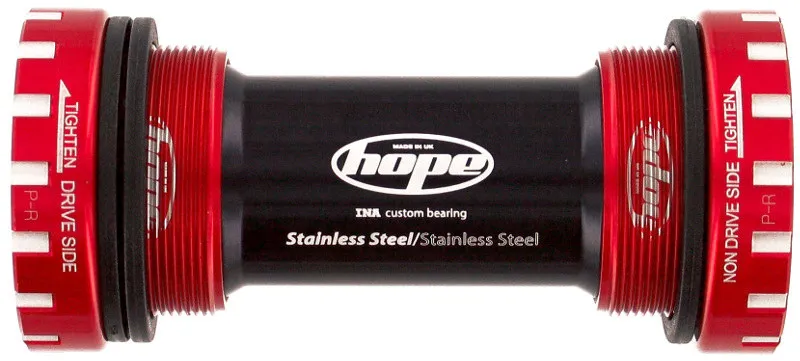 Hope Standard Road Bottom Bracket Red