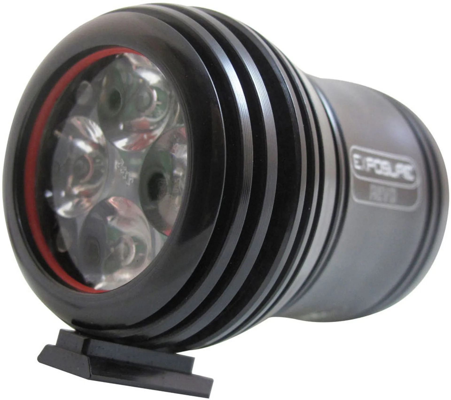 Exposure Revo Dynamo Rim Brake Hub and Front Bike Light Red