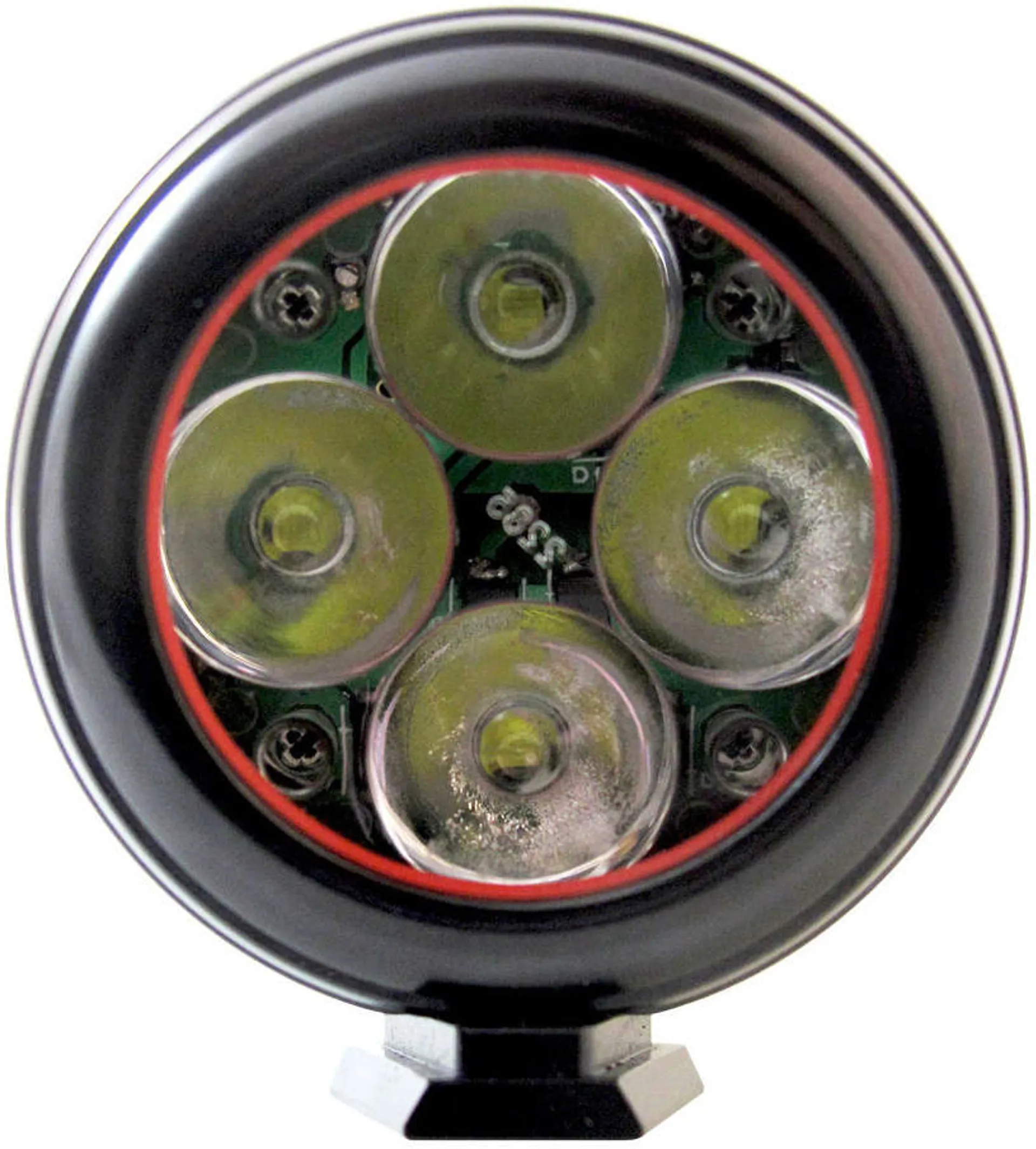 Exposure Revo Dynamo Rim Brake Hub and Front Bike Light Red