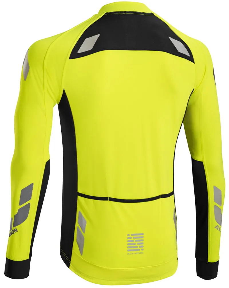 Altura Night Vision Commuter LS Jersey Hi Vis Yellow
