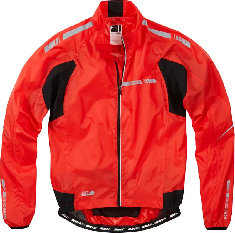 Madison Sportive Stratos Showerproof Jacket Red