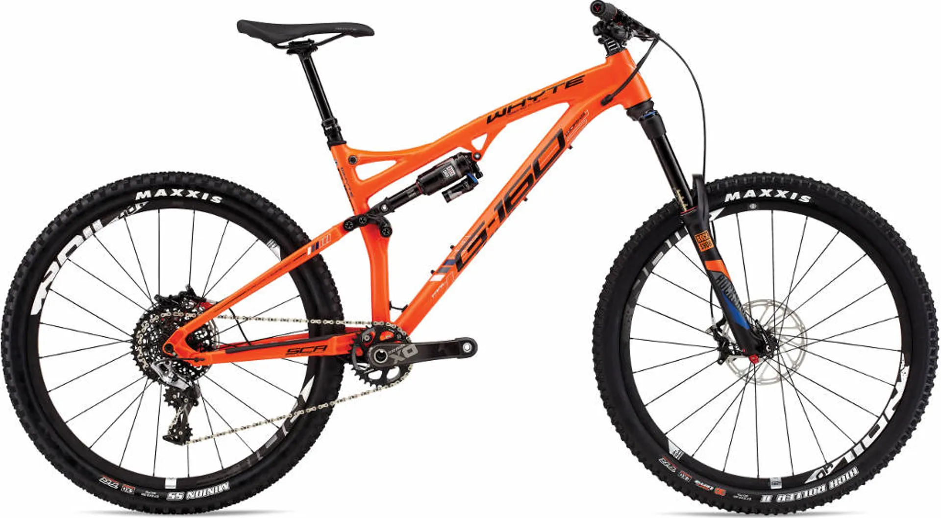 Whyte G160 Works 650b Mountain Bike 2016 Matt Orange
