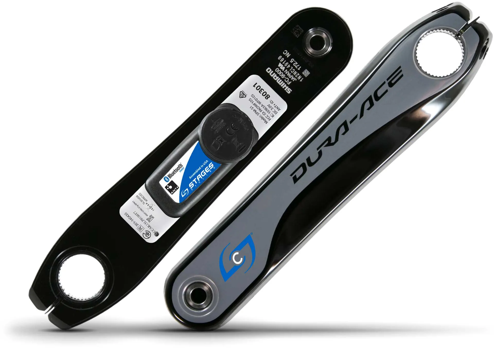 Stages Power Meter G2 Dura-Ace 9000 Crank Silver/Black