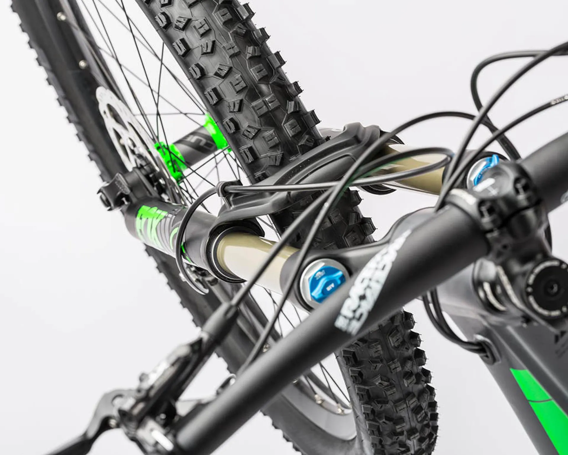 Cube Stereo 160 HPA SL 650b Mountain Bike 2016 Iridium/Green