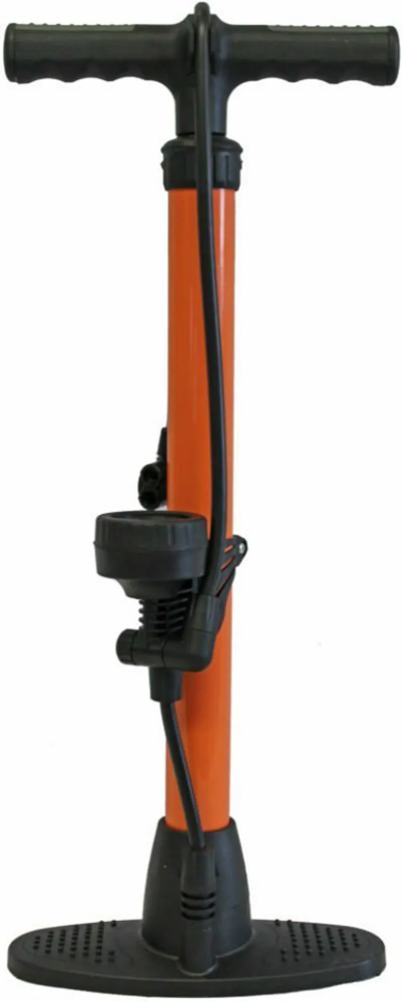 XLR8 Sports High Pressure Floor Pump Orange