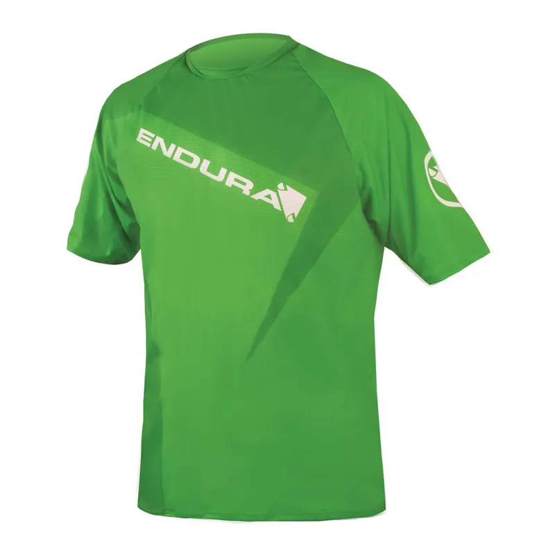 Endura Singletrack Print II Jersey Green