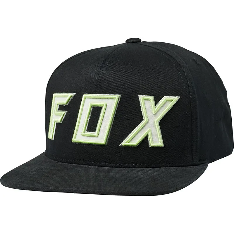 FOX Posessed Snapback Hat One-Size Black/Green