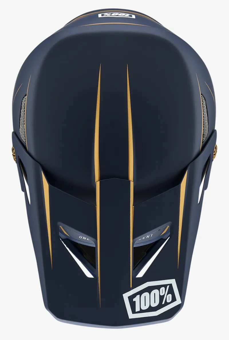 100 Percent Status Full Face Helmet LTD Navy