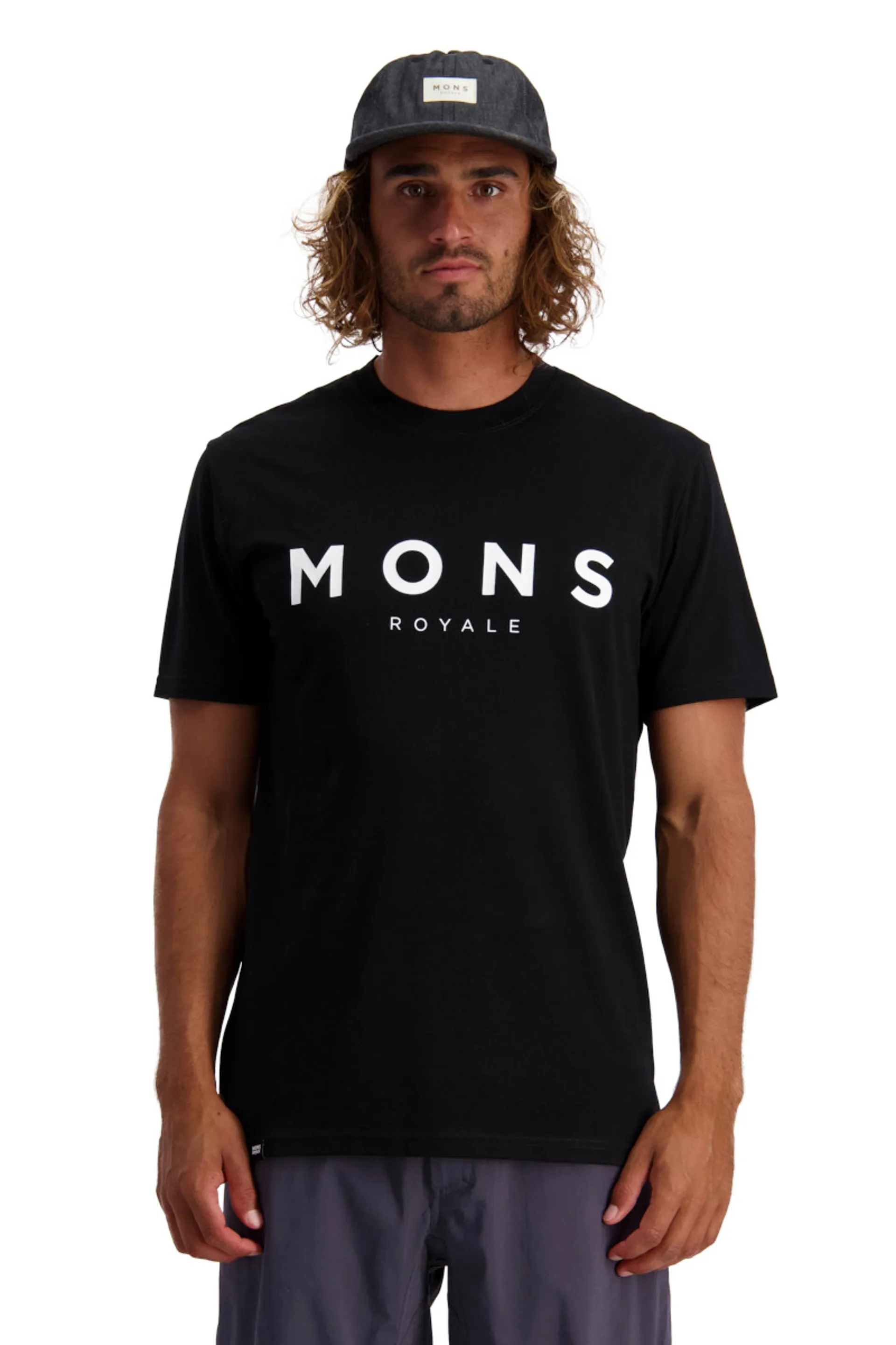 Mons Royale Icon SS Tee Mons Black
