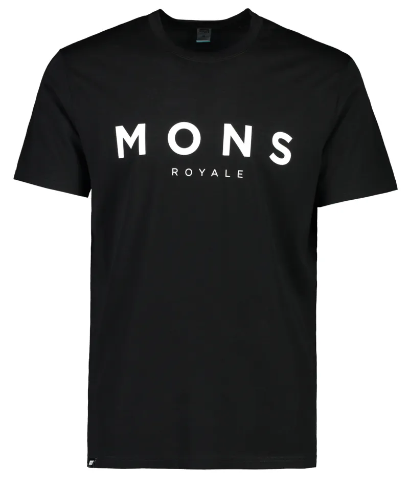Mons Royale Icon SS Tee Mons Black