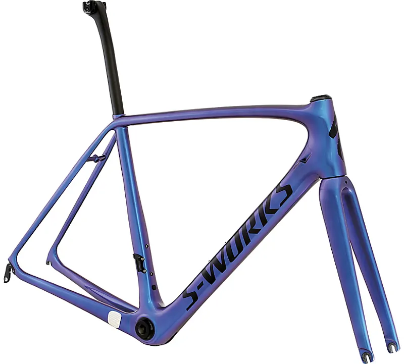 Specialized SWorks Tarmac Road Frameset 2017 Chameleon Purple/Black