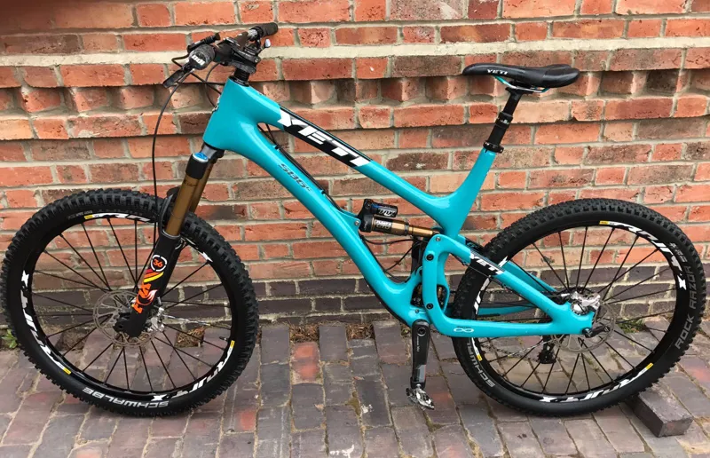 2nd Hand Yeti SB6c Custom Build 27.5 Mountain Bike 2015 XL Turquoise