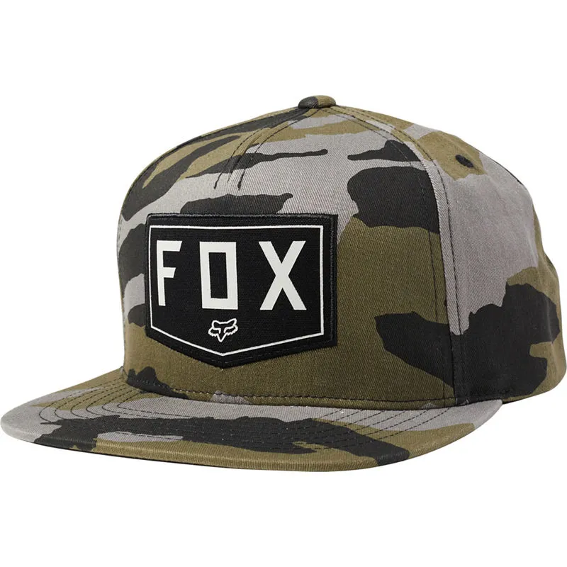Fox Shield Snapback Hat Camo