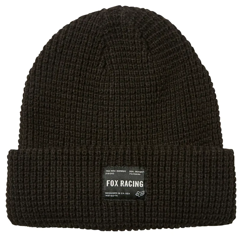 Fox Reformed Beanie Black