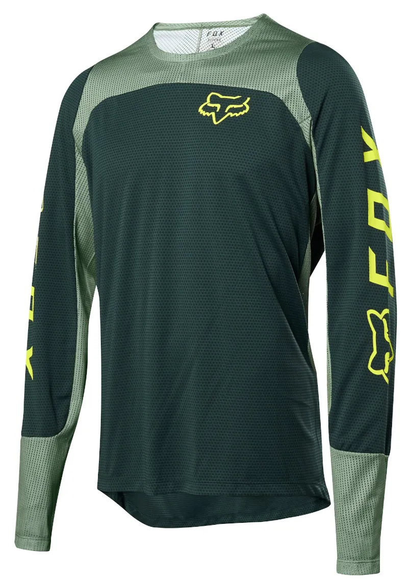 Fox Defend LS Fox Jersey Emerald