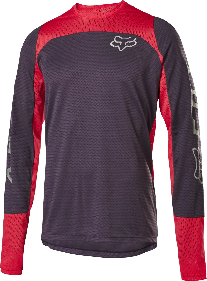 Fox Defend LS Fox Jersey Dark Purple