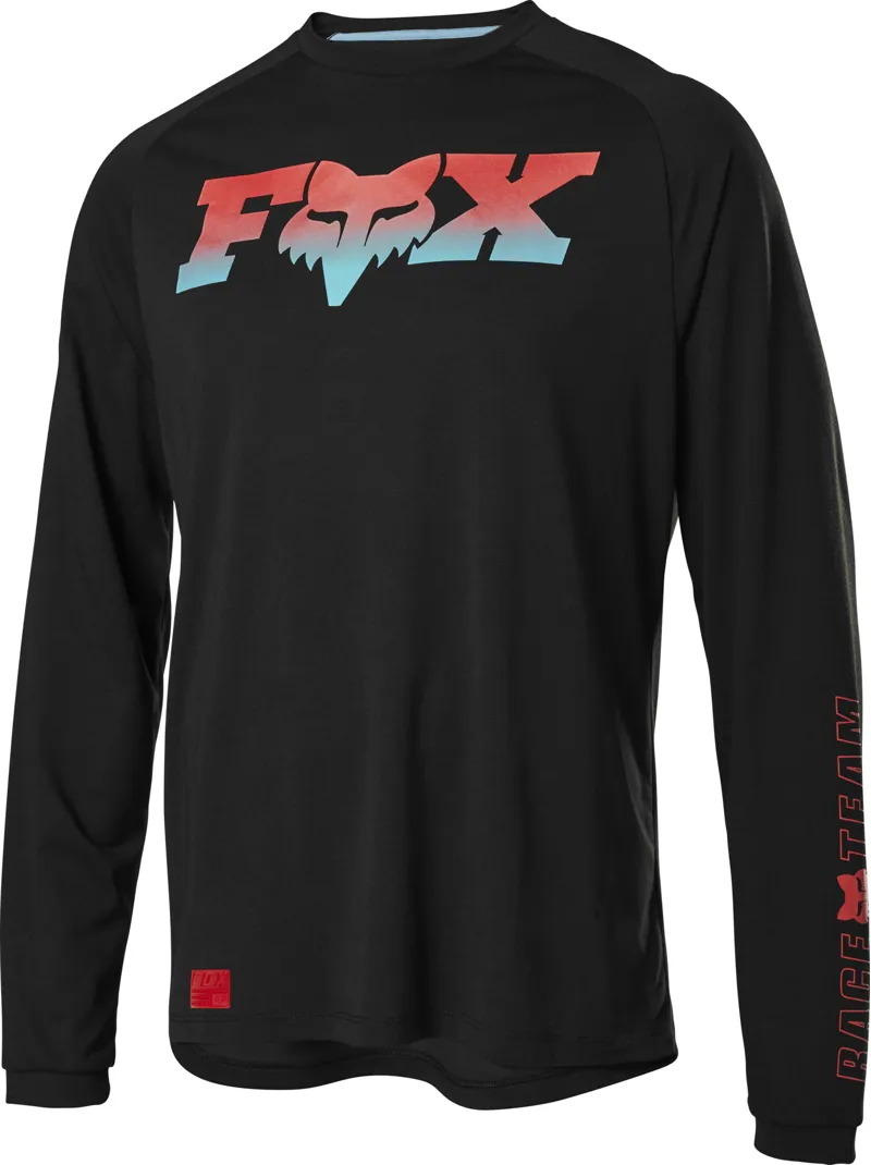 Fox Ranger DR LS FHeadX Jersey Black