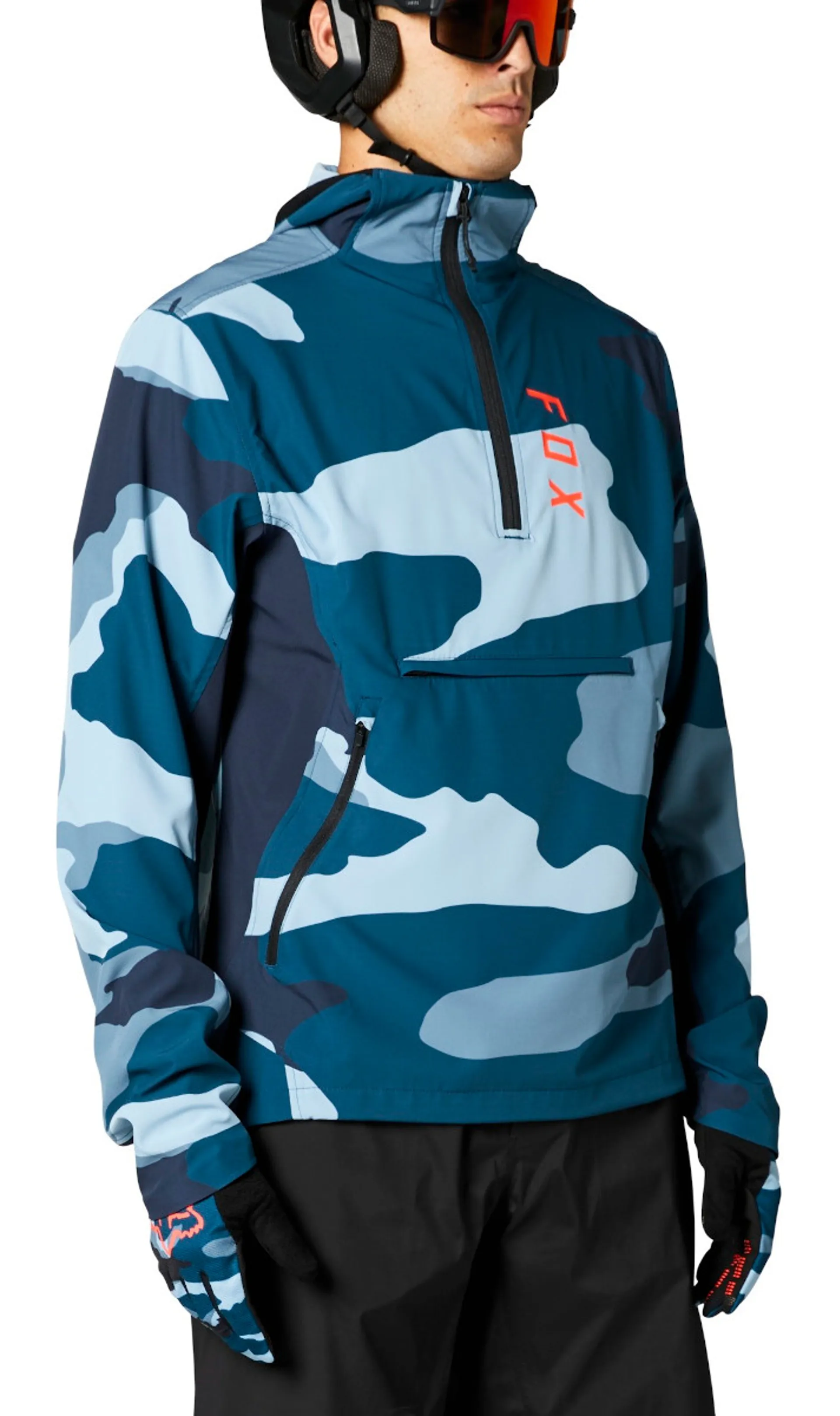 Fox Ranger Wind Pullover Refuel Blue Camo