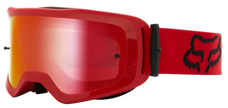Fox Main Stray Spark Goggles Flame Mirrored Red