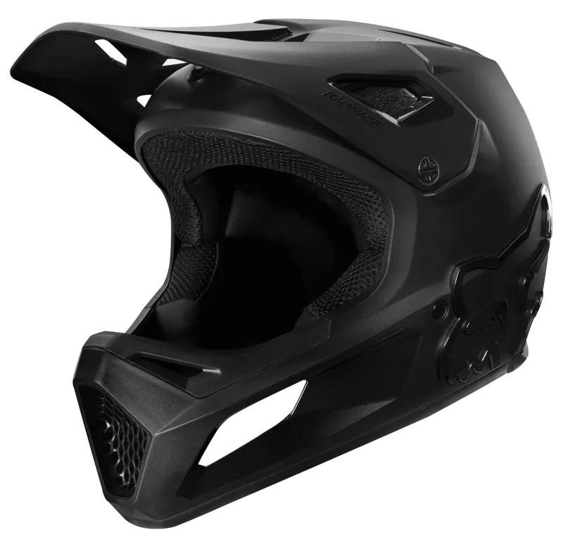 Fox Rampage MTB Helmet Black/Black