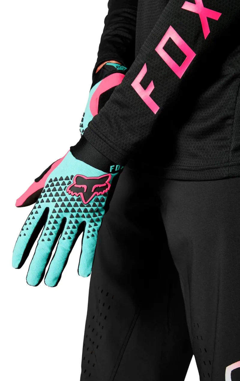 Fox Defend MTB Gloves Teal