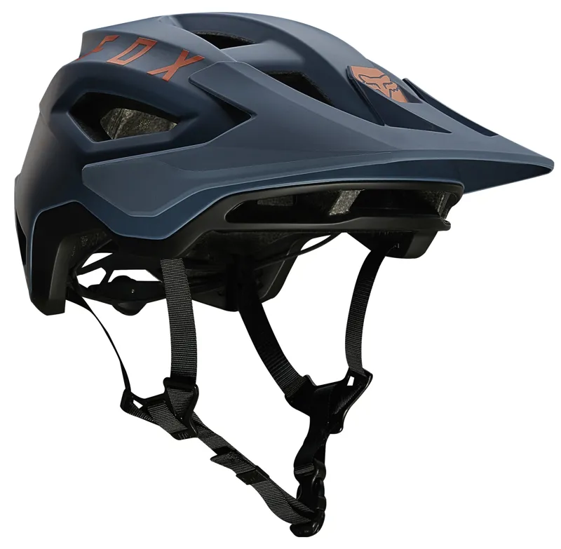 Fox Speedframe MTB Helmet Blue Steel
