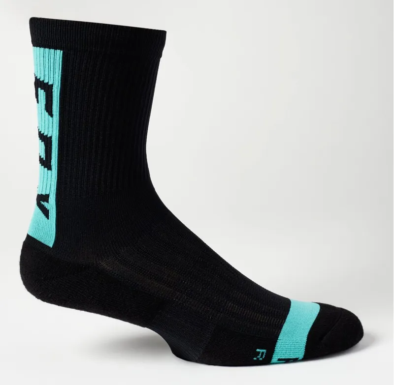 Fox Ranger 6 Inch Cushion Socks Black