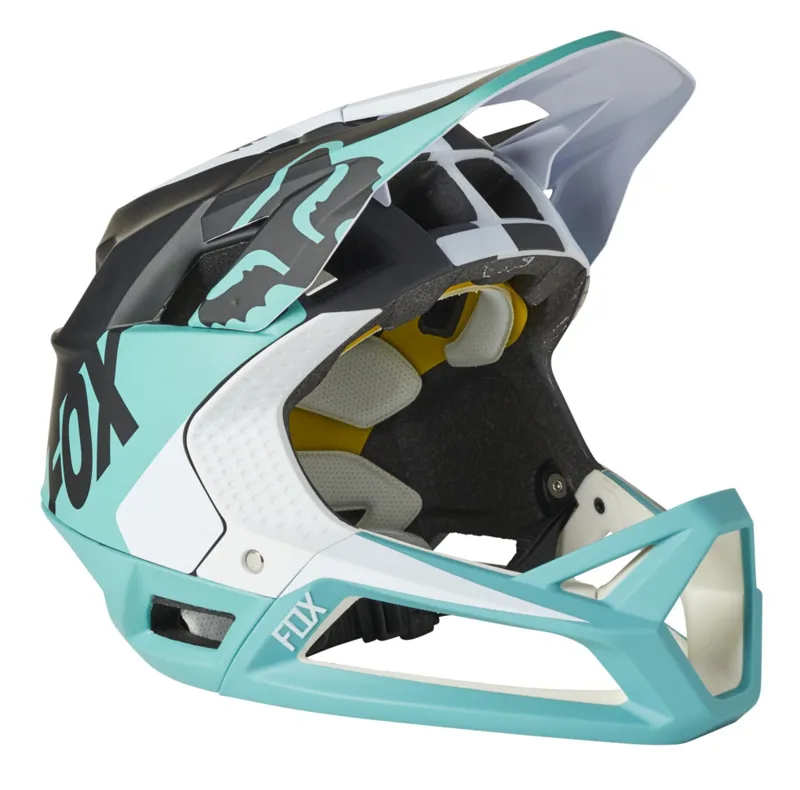 Fox Proframe MIPS Full Face MTB Helmet Blocked Teal