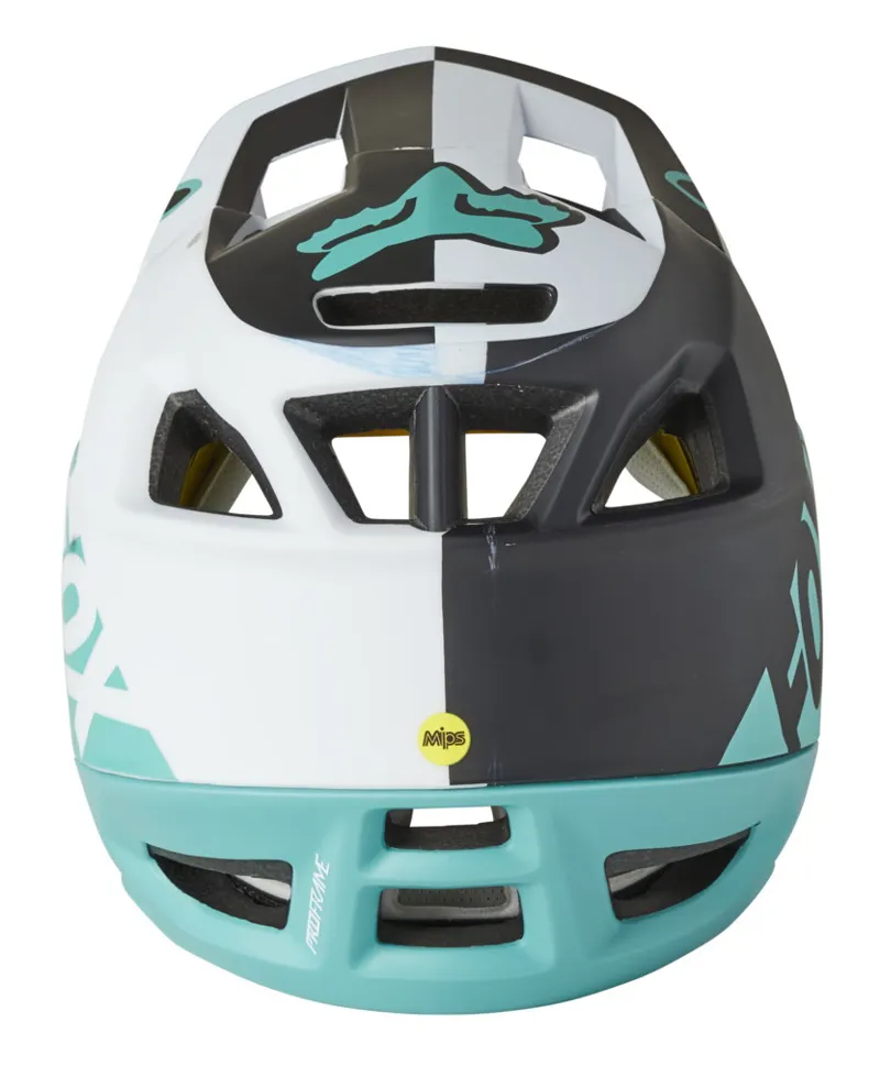 Fox Proframe MIPS Full Face MTB Helmet Blocked Teal