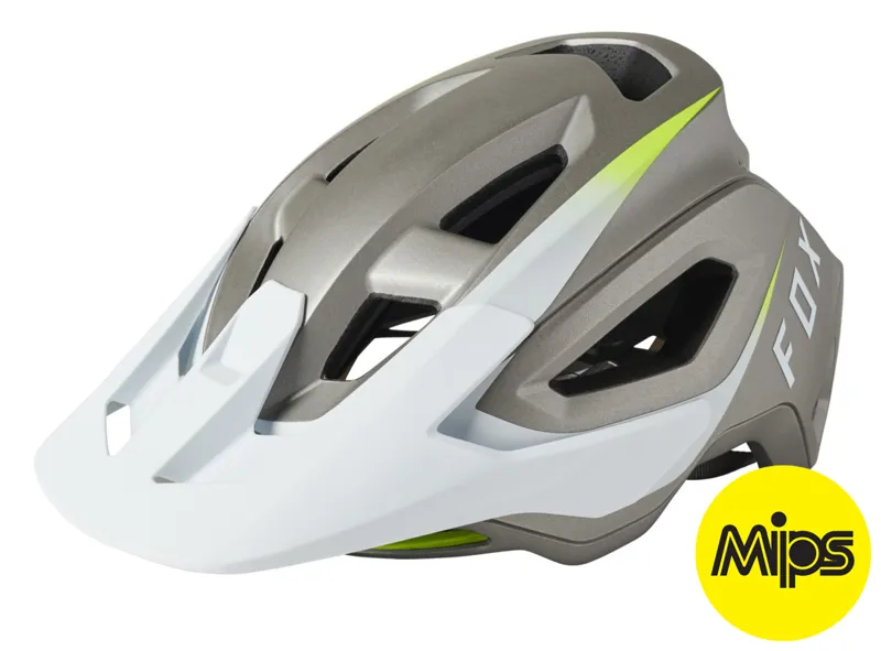 Fox Speedframe Pro MIPS MTB Helmet RPT White