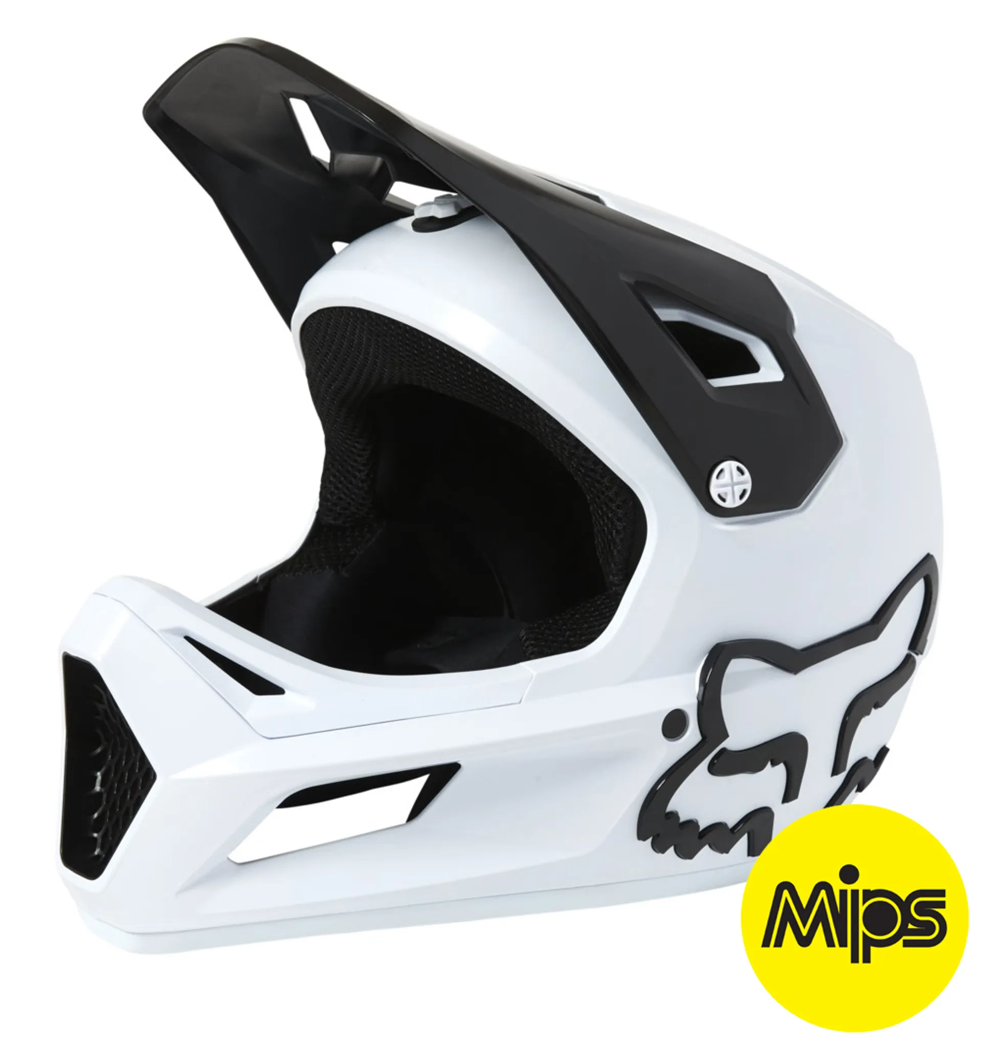 Fox Rampage MIPS Full Face MTB Helmet White