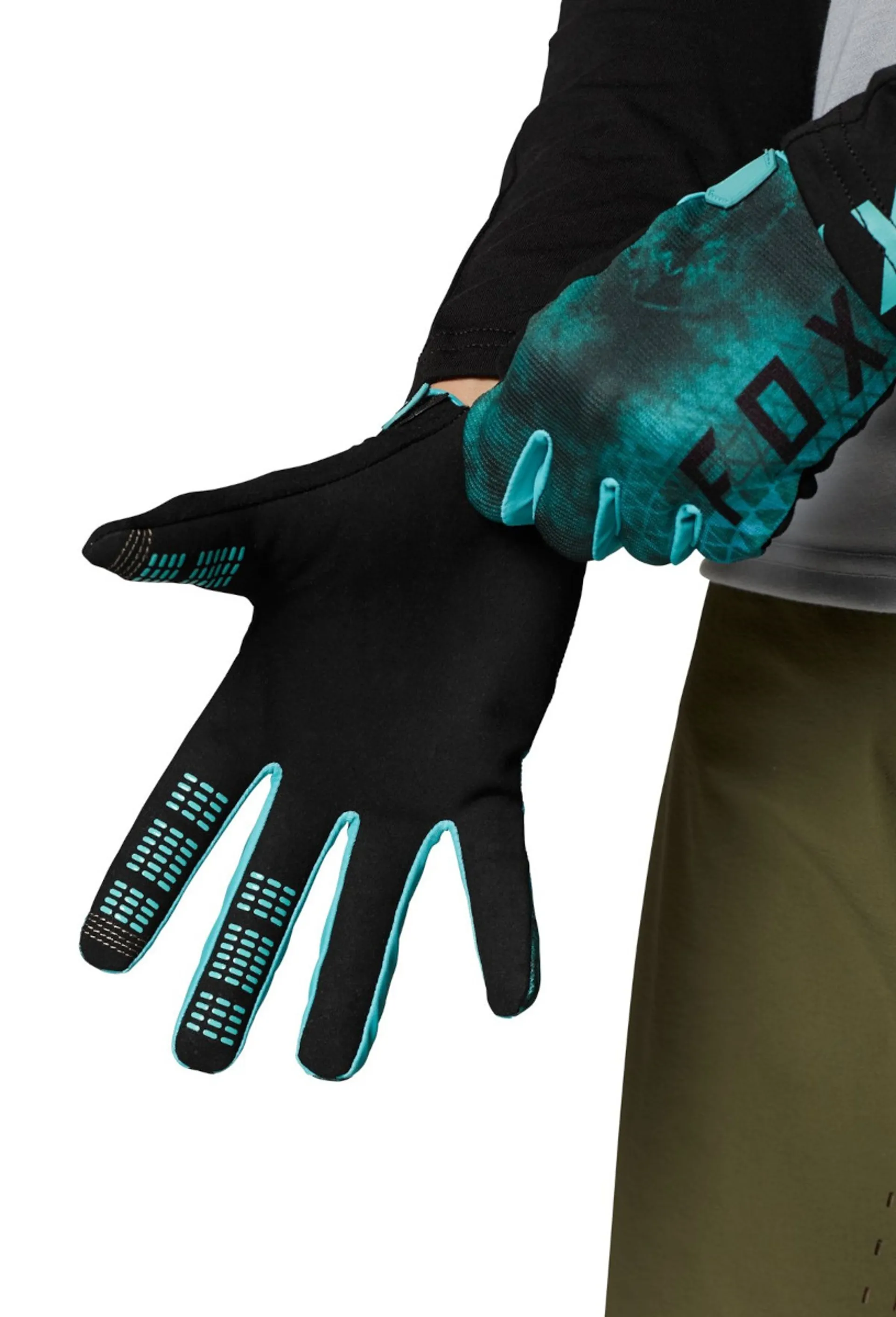 Fox Ranger MTB Gloves Teal