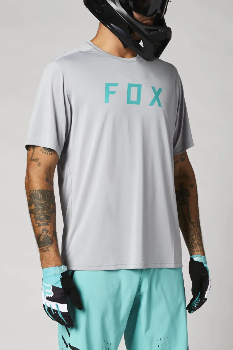 Fox Ranger SS MTB Fox Jersey Steel Grey