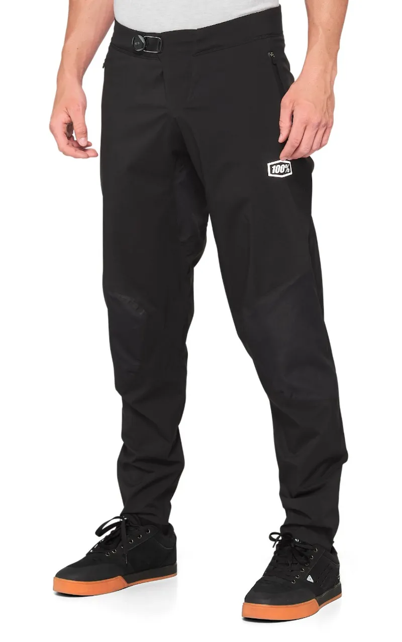 100 Percent Hydromatic Waterproof MTB Pants Black