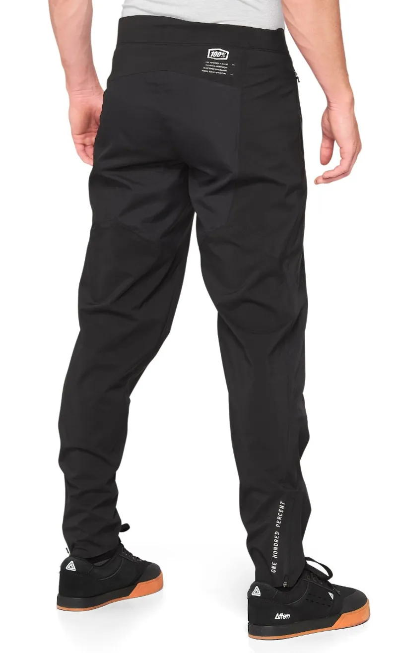 100 Percent Hydromatic Waterproof MTB Pants Black