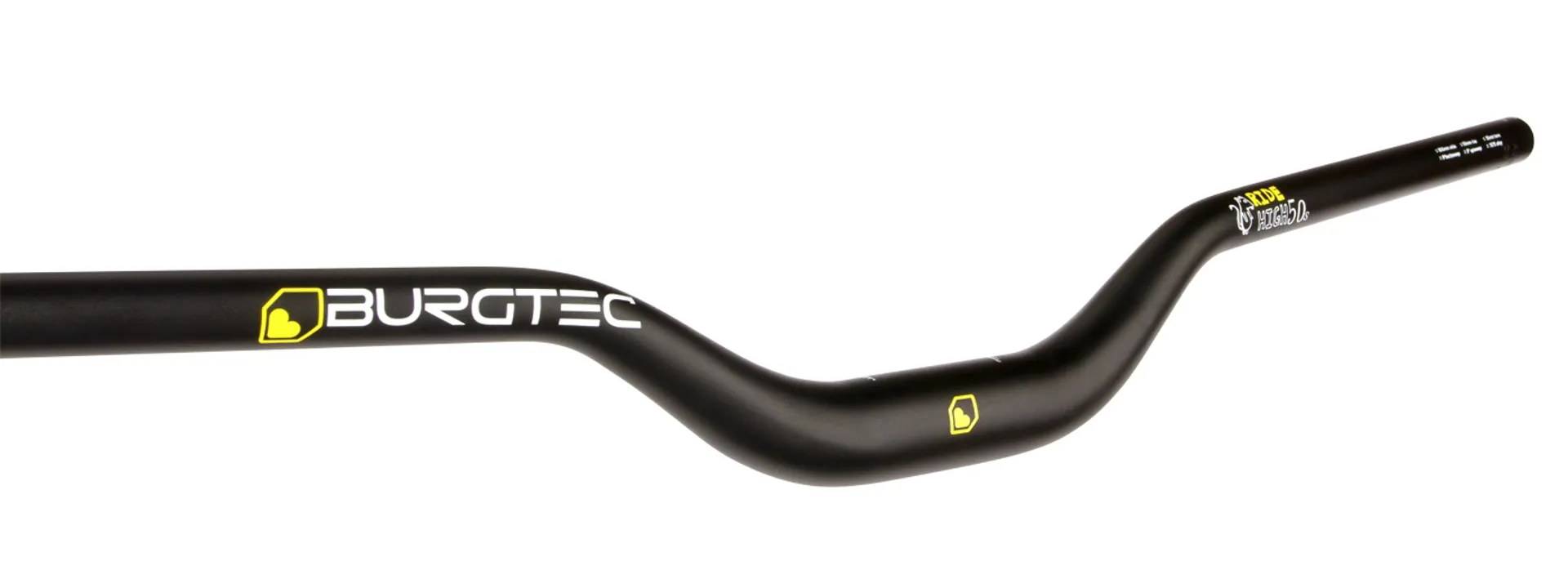 Burgtec Ride High 50mm Rise Josh Bryceland Signature Alloy Handlebar
