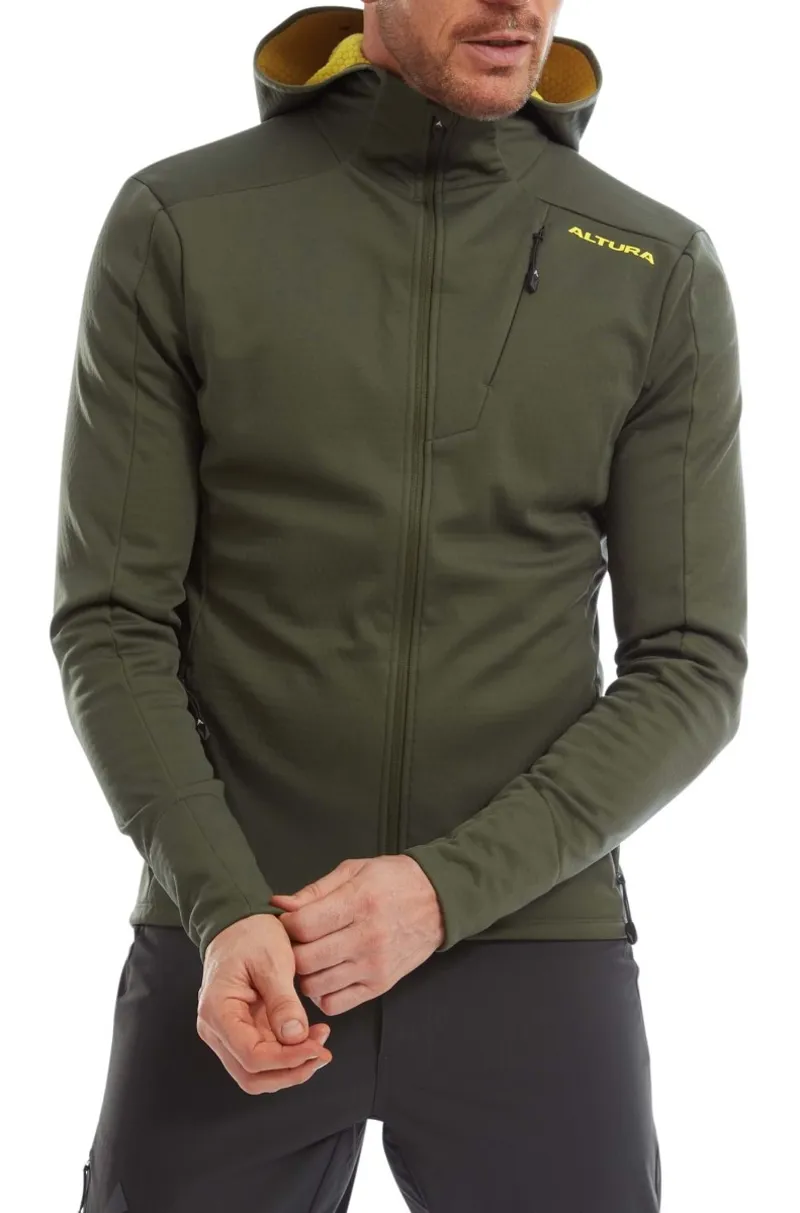 Altura Cave Softshell Hooded Jacket Olive
