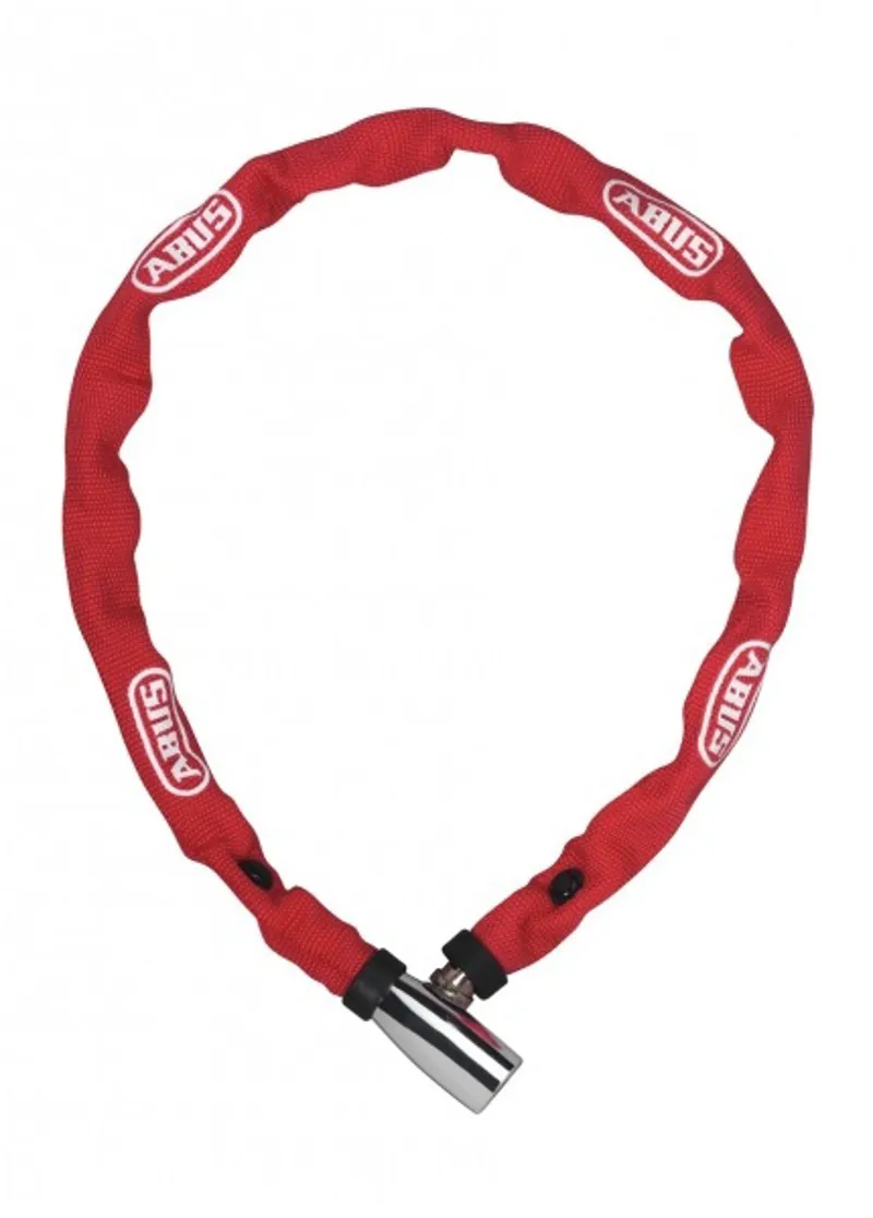Abus Keyed 1500 Chain Lock Red