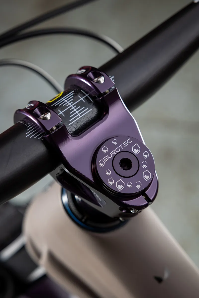 Burgtec Top Cap Black Sapphire