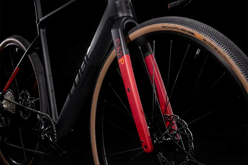 Cube Nuroad C:62 Pro Gravel Bike 2022 Carbon/Red